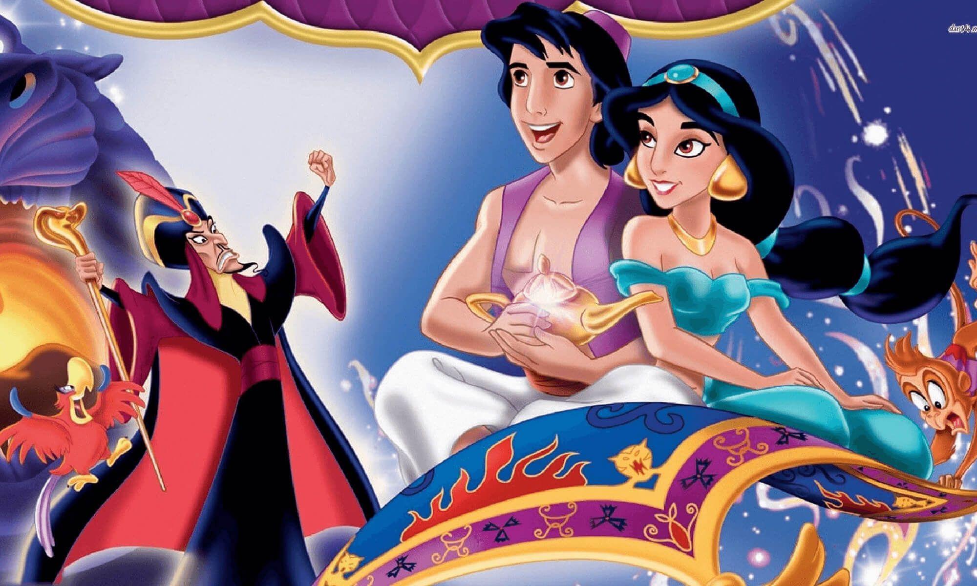 Disney Aladdin Wallpapers - Top Free Disney Aladdin Backgrounds ...