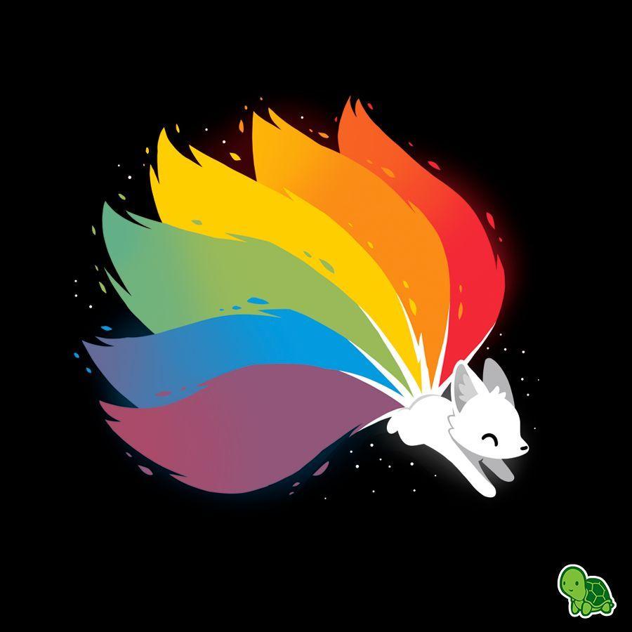 Rainbow Fox Wallpapers - Top Free Rainbow Fox Backgrounds - WallpaperAccess