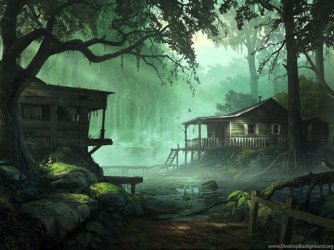 Forest House Wallpapers - Top Free Forest House Backgrounds ...