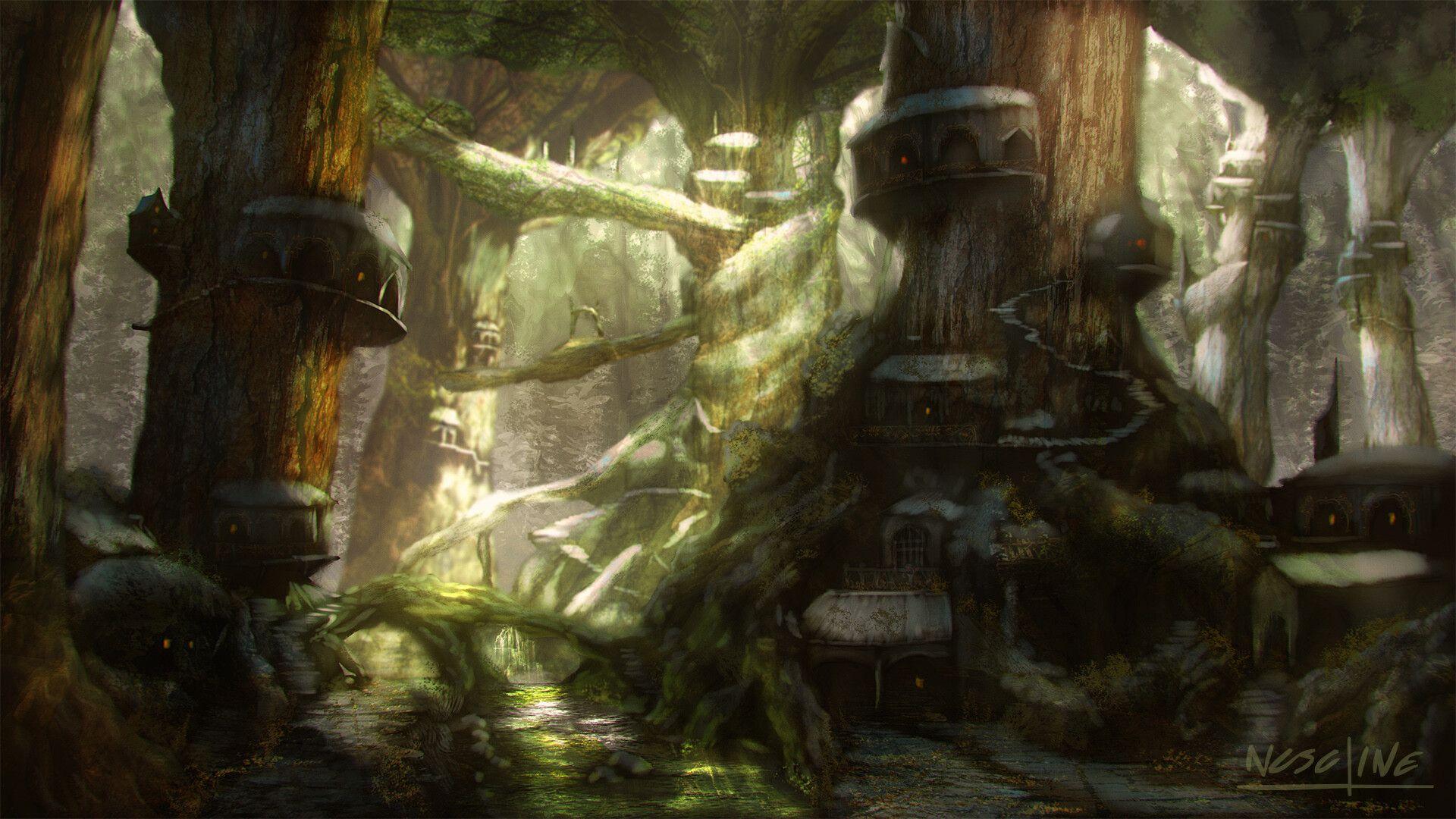 Elven Forest Wallpapers - Top Free Elven Forest Backgrounds ...