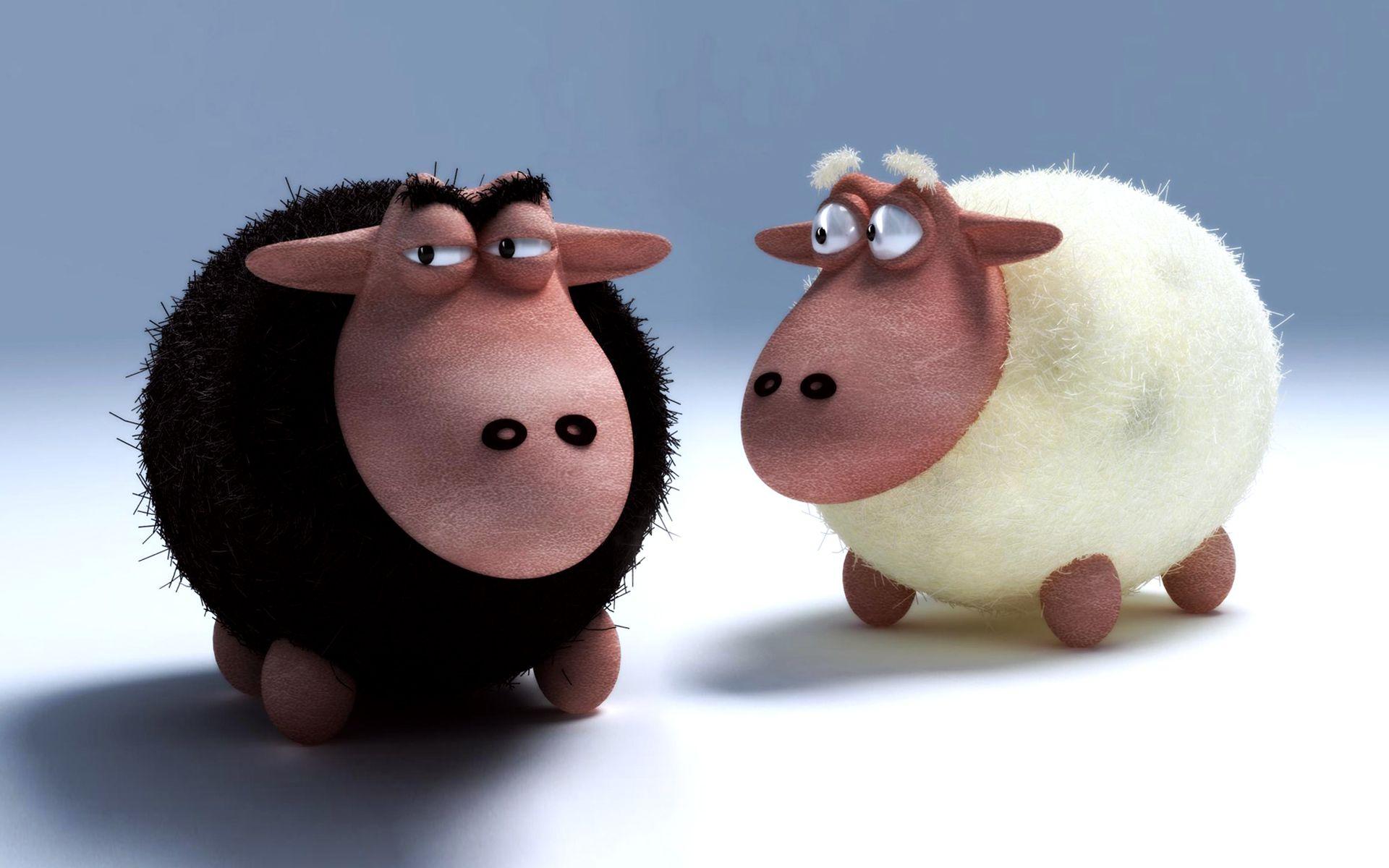 Cute Sheep Wallpapers - Top Free Cute Sheep Backgrounds - WallpaperAccess