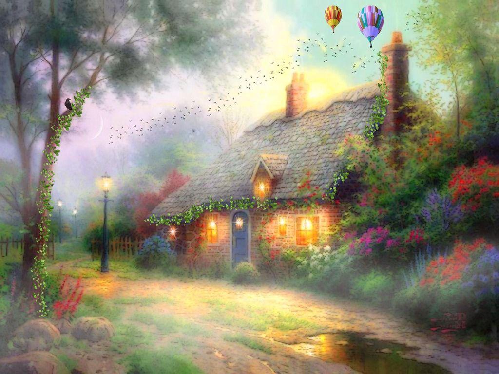 Spring Cottage Wallpapers - Top Free Spring Cottage Backgrounds ...