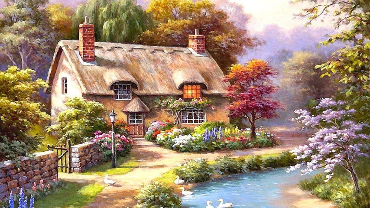 Spring Cottage Wallpapers - Top Free Spring Cottage Backgrounds ...