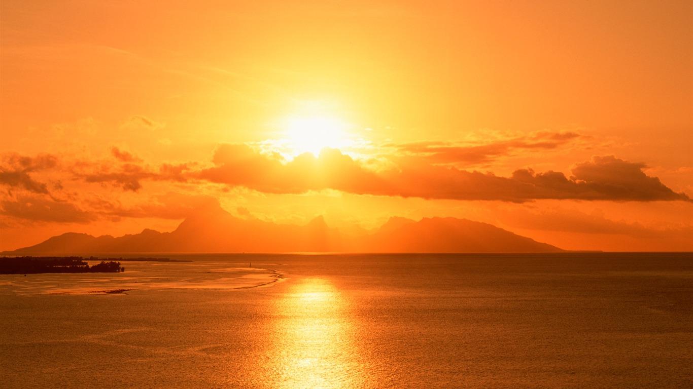 Golden Sunset Wallpapers - Top Free Golden Sunset Backgrounds ...