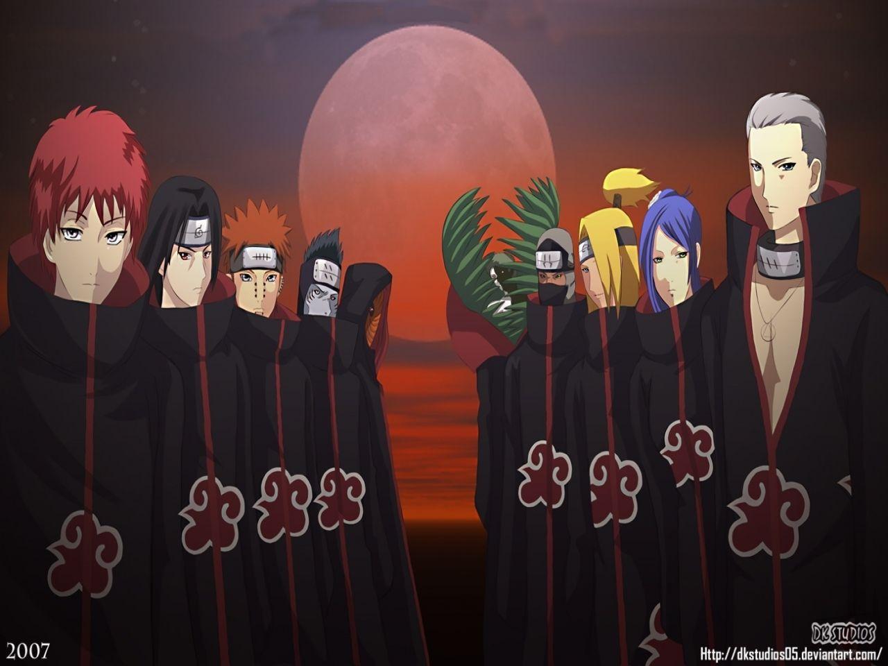 All Akatsuki Members Wallpapers - Top Free All Akatsuki Members ...