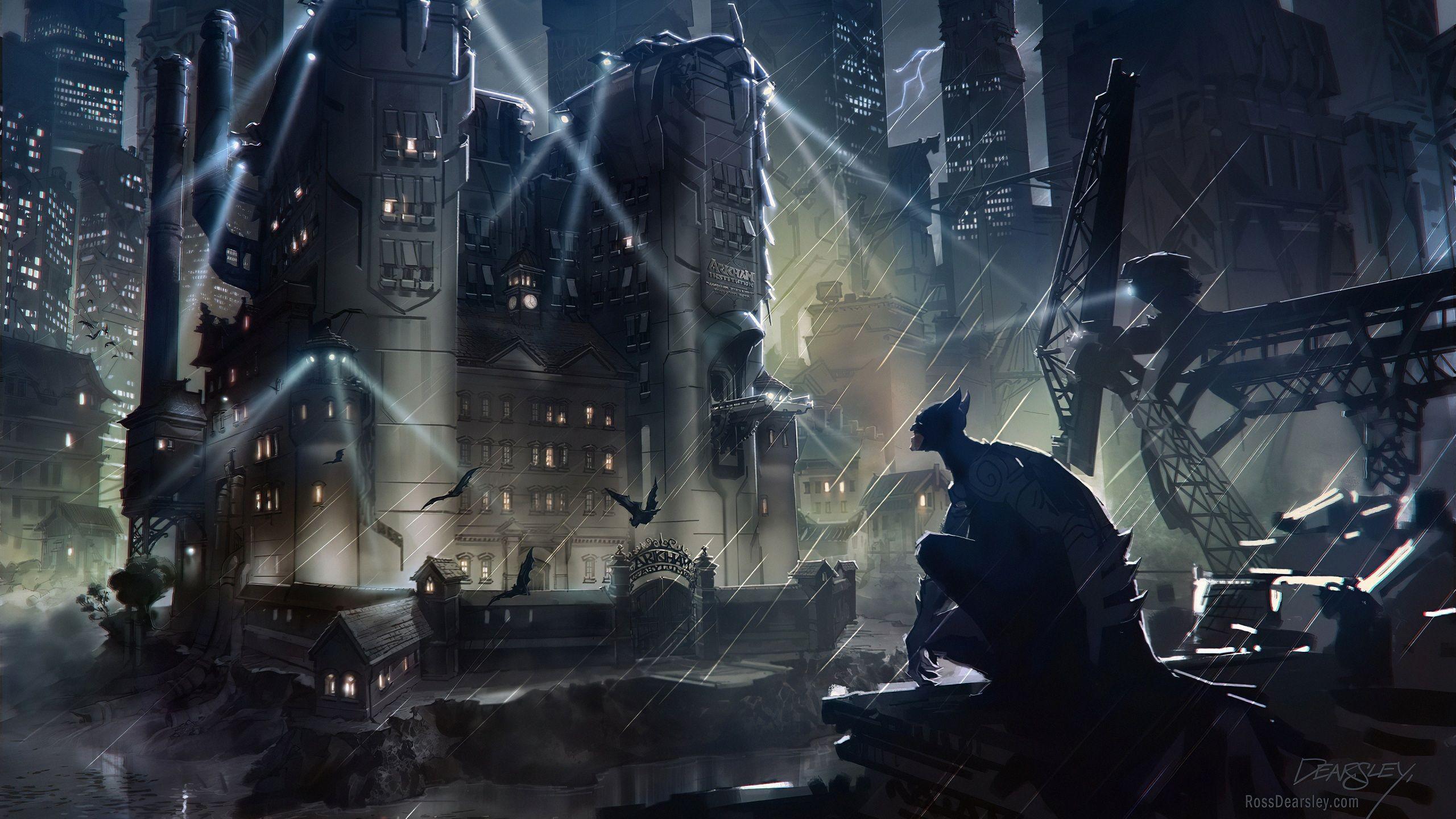 Batman Gotham City Wallpapers - Top Free Batman Gotham City Backgrounds ...