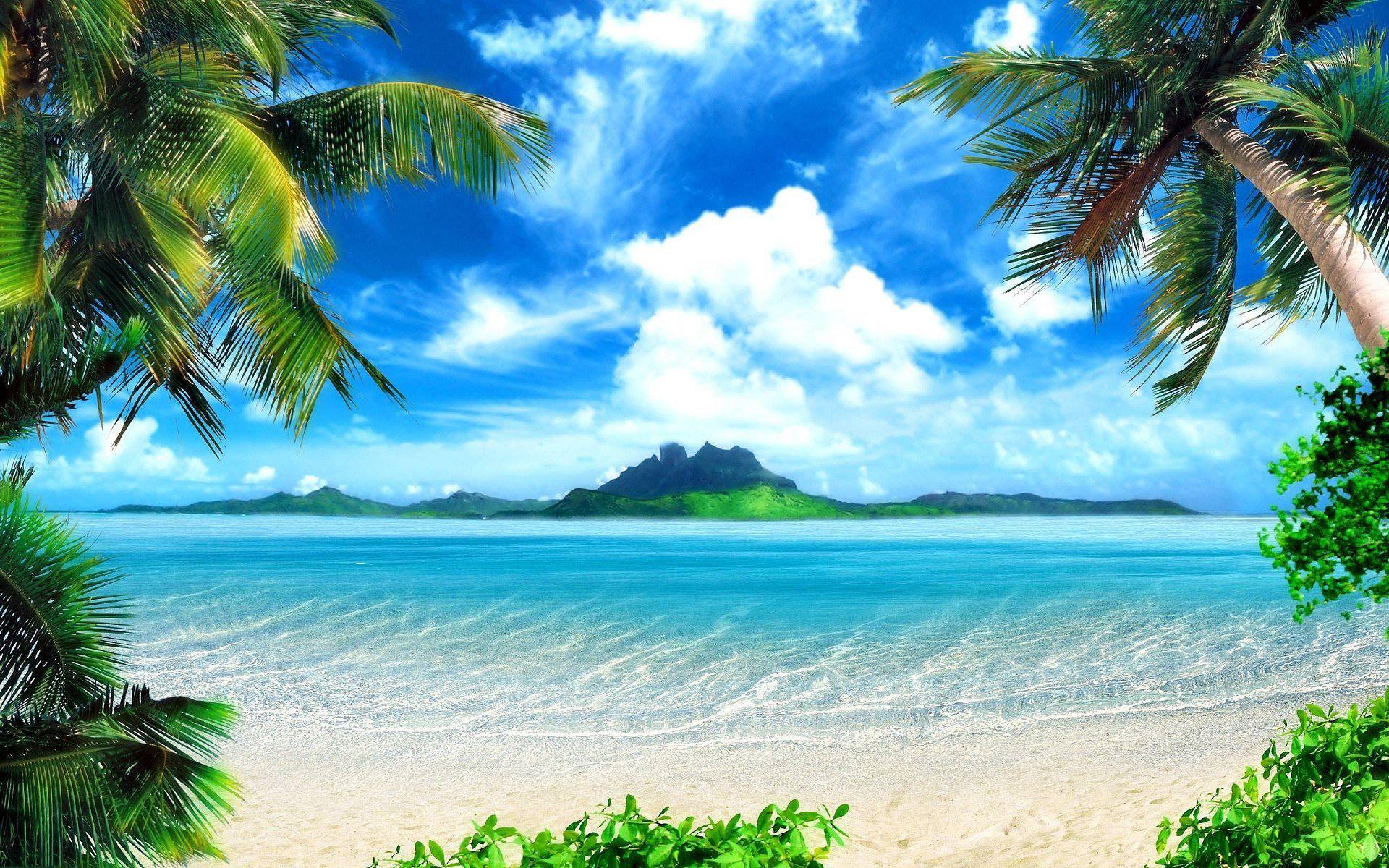 Beautiful Beach Scenery Wallpapers - Top Free Beautiful Beach Scenery ...