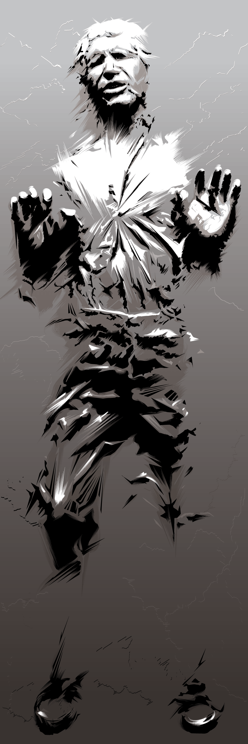 Han Solo Carbonite Wallpapers - Top Free Han Solo Carbonite Backgrounds ...