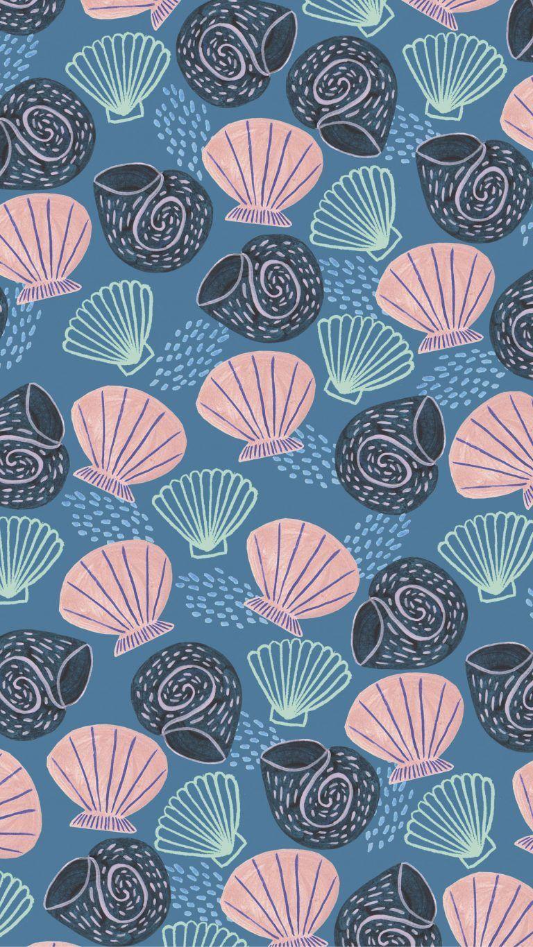 Cute Seashell Wallpapers - Top Free Cute Seashell Backgrounds ...