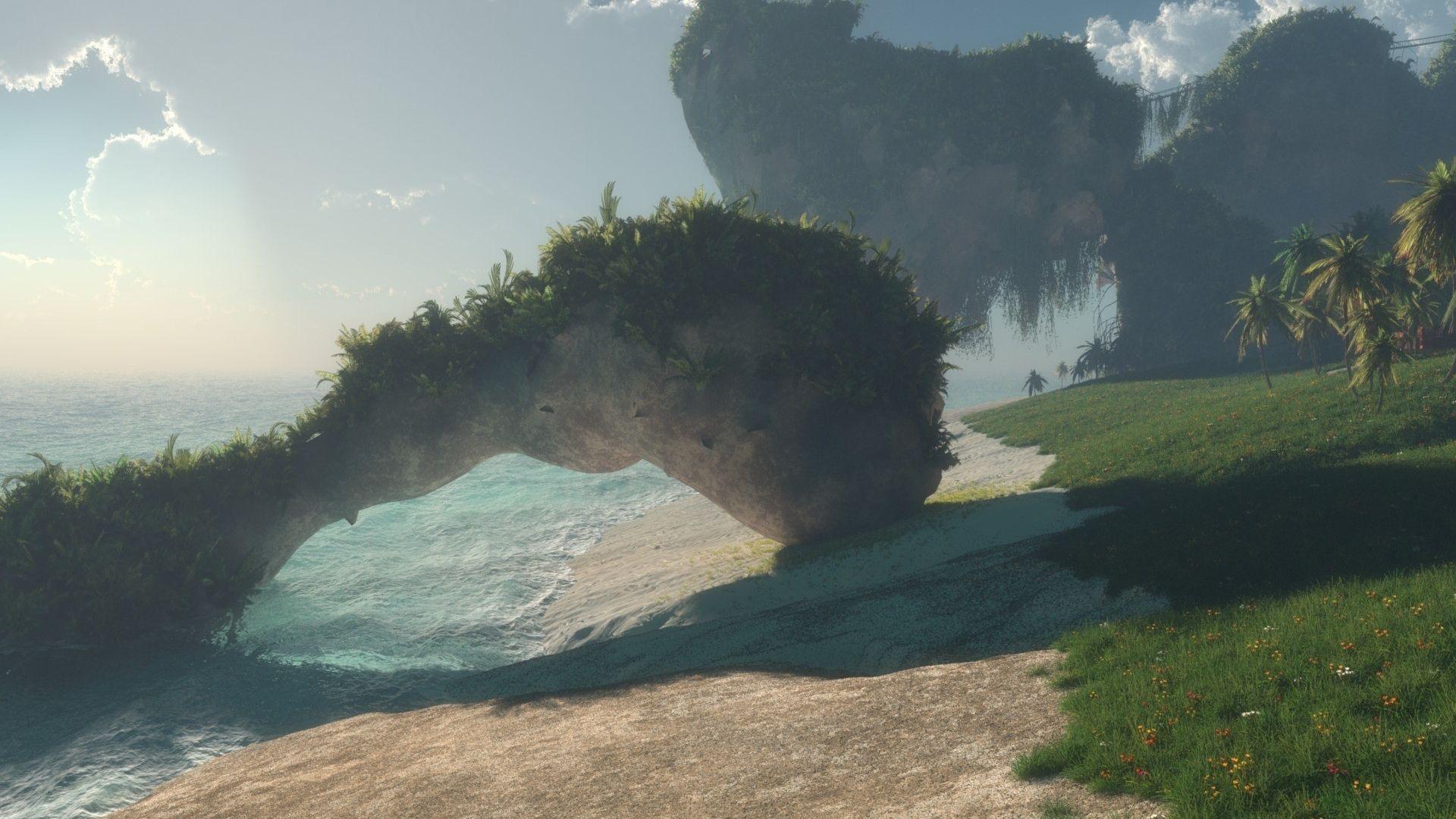 Tropical Landscape Wallpapers - Top Free Tropical Landscape Backgrounds ...