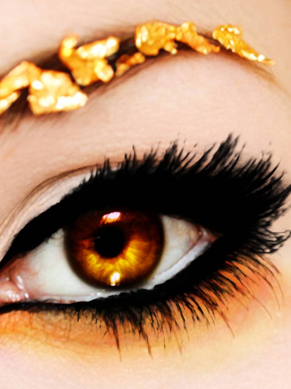 Gold Makeup Wallpapers - Top Free Gold Makeup Backgrounds - WallpaperAccess
