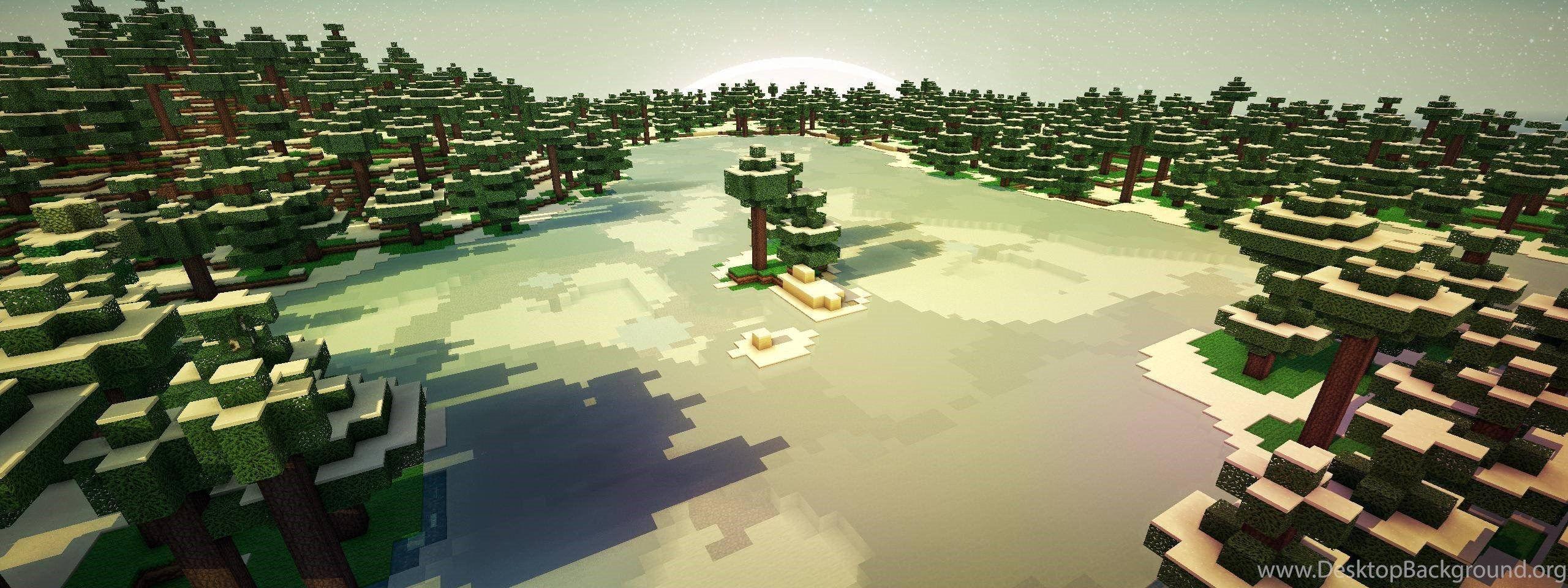 Minecraft Dual Monitor Wallpapers - Top Free Minecraft Dual Monitor ...