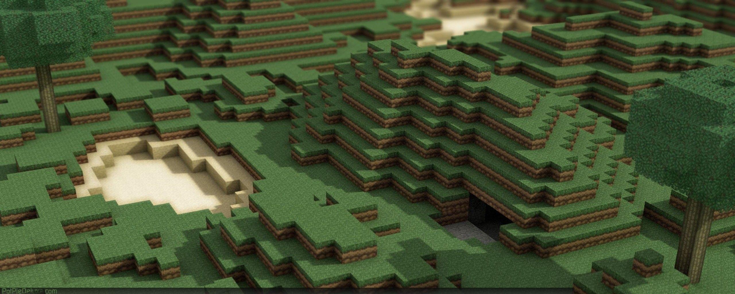 Minecraft Dual Monitor Wallpapers - Top Free Minecraft Dual Monitor ...