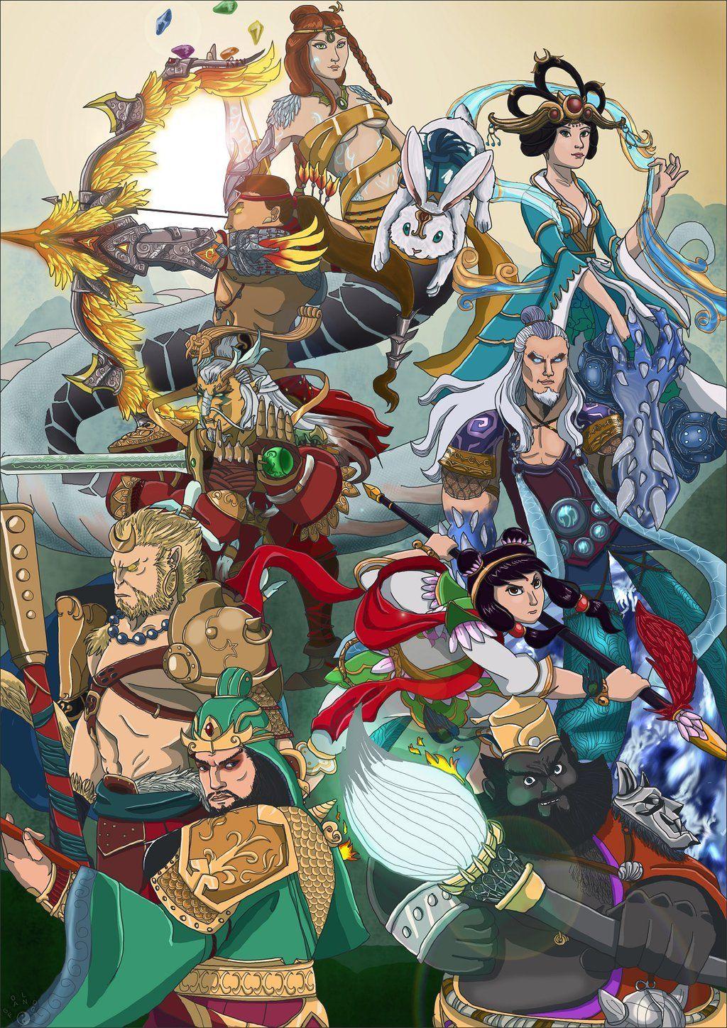 Chinese God Wallpapers - Top Free Chinese God Backgrounds - WallpaperAccess