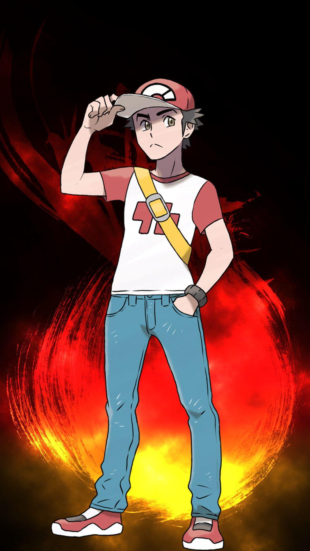 Pokemon Trainer Red Wallpapers - Top Free Pokemon Trainer Red ...