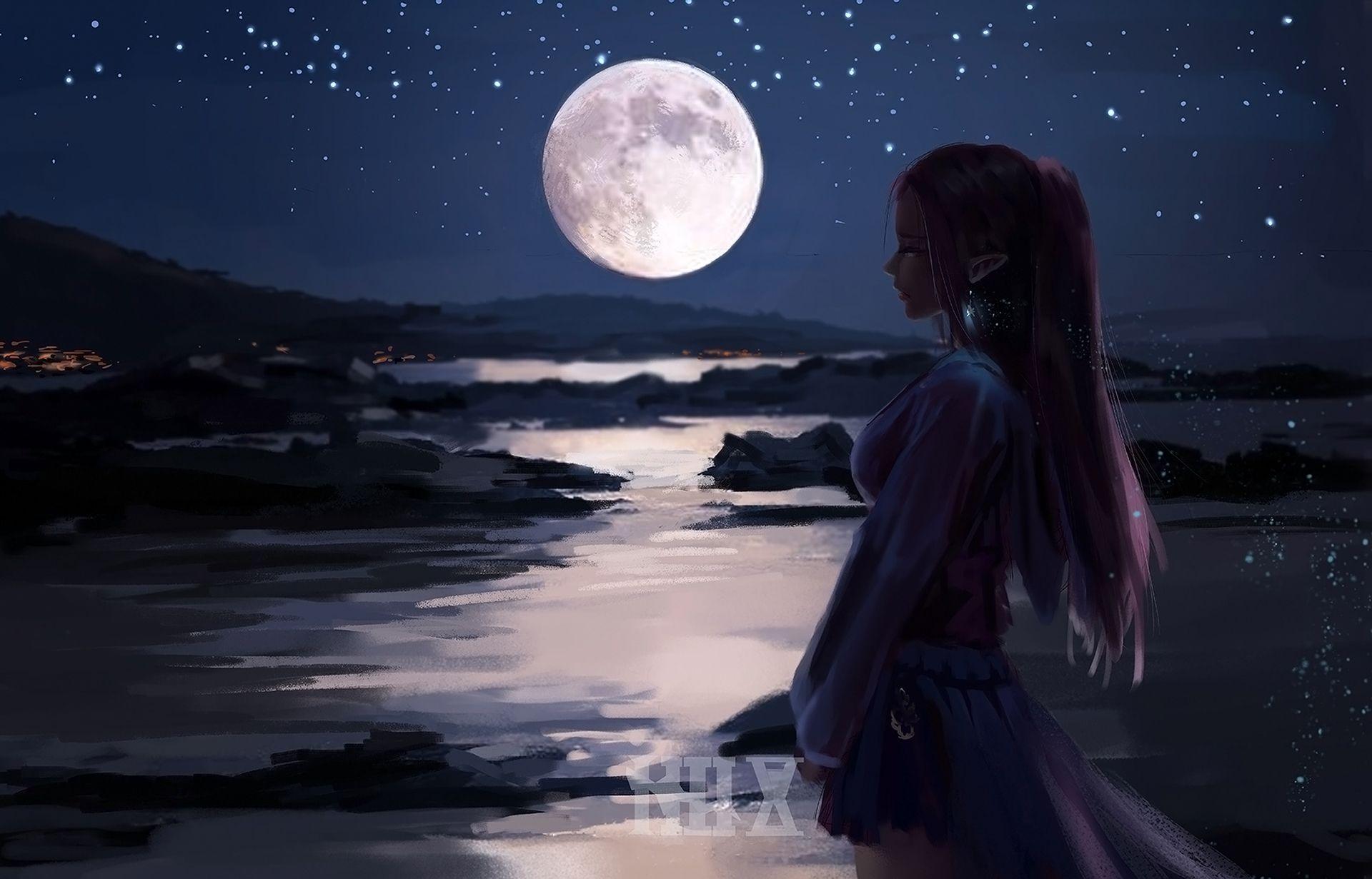 Moon River Wallpapers - Top Free Moon River Backgrounds - WallpaperAccess