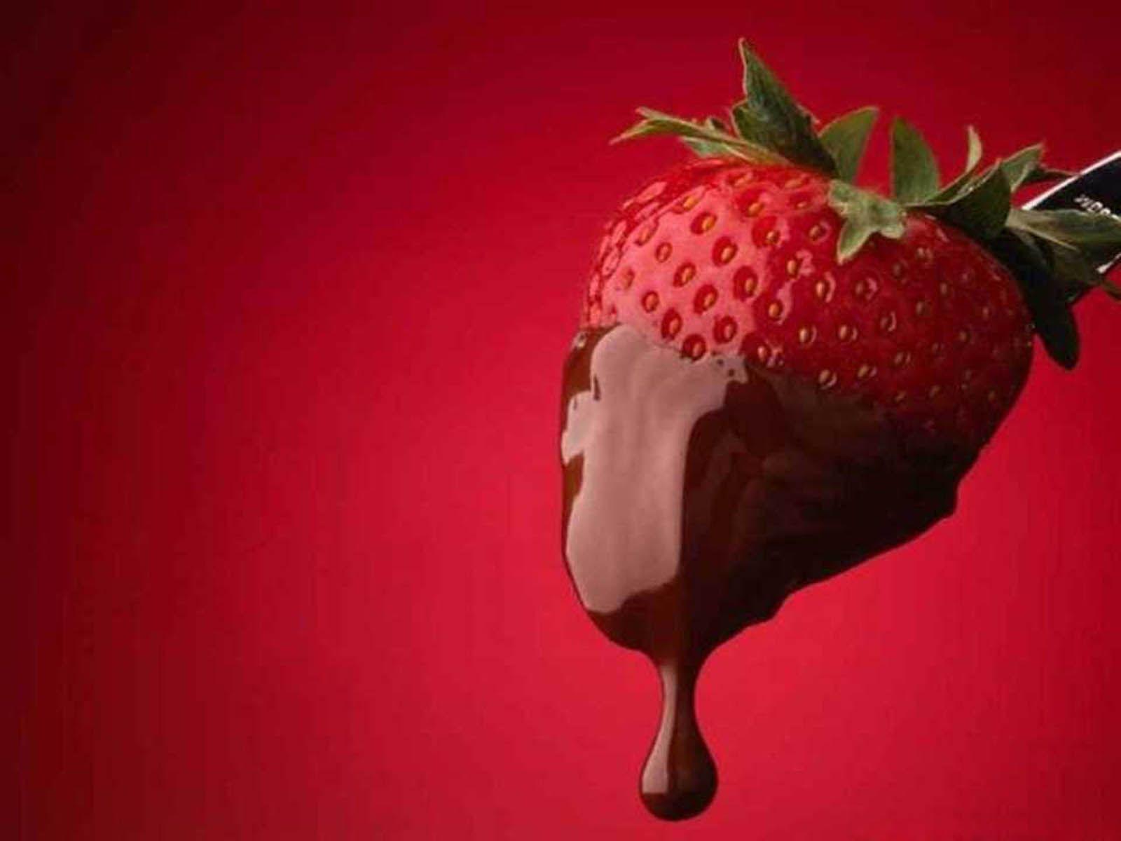 Chocolate Strawberry Wallpapers - Top Free Chocolate Strawberry ...