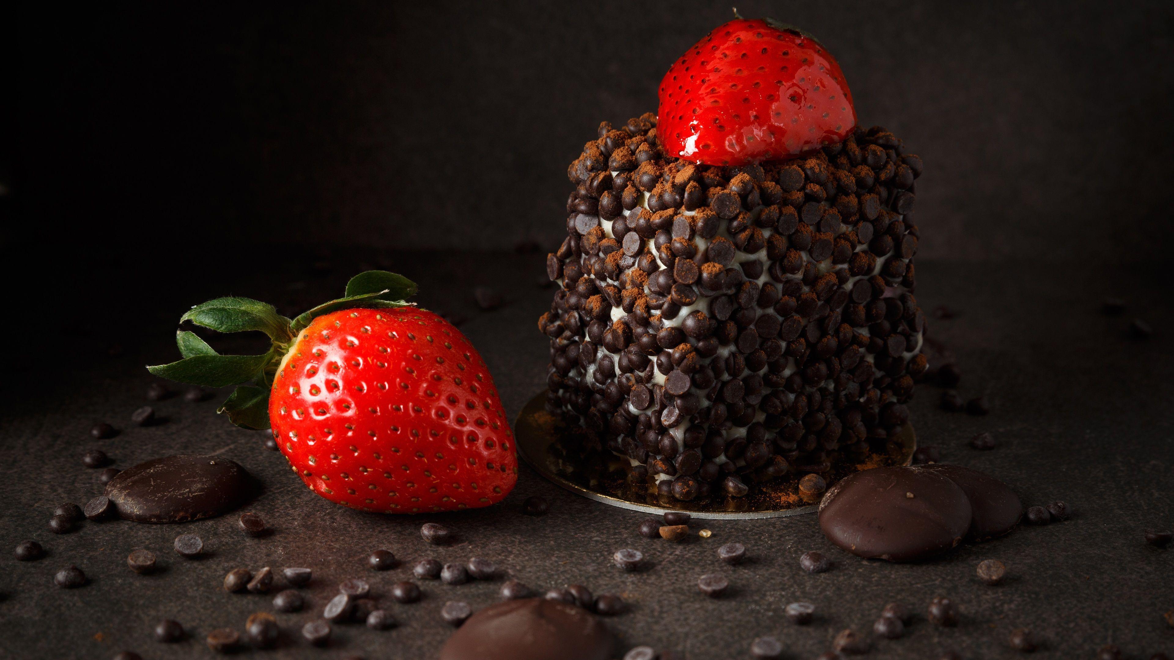 Chocolate Strawberry Wallpapers - Top Free Chocolate Strawberry ...