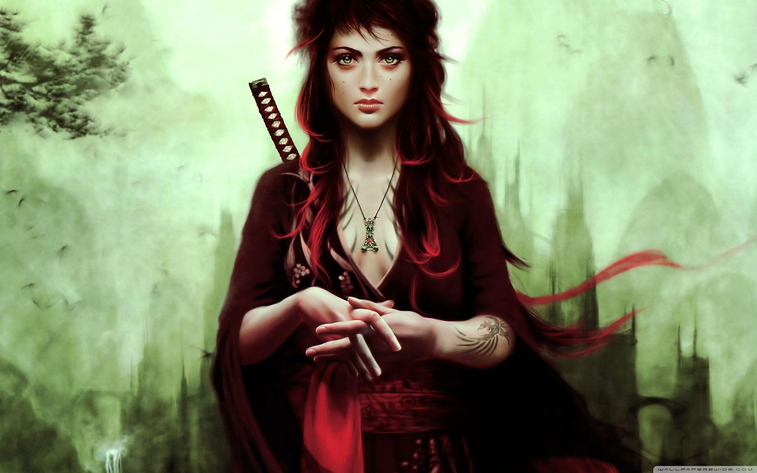 Samurai Girl Wallpapers - Top Free Samurai Girl Backgrounds ...