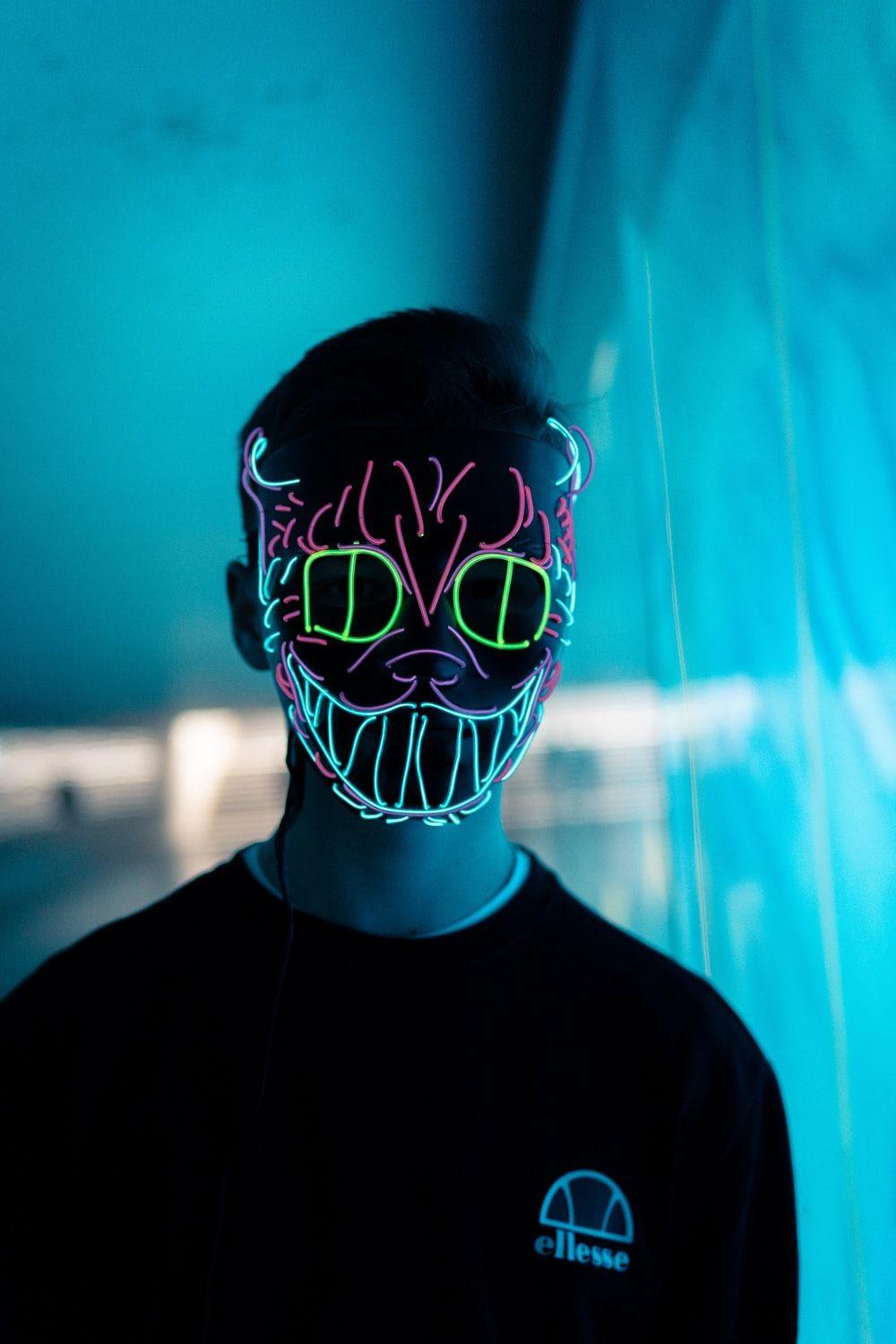 Neon Face Wallpapers - Top Free Neon Face Backgrounds - WallpaperAccess