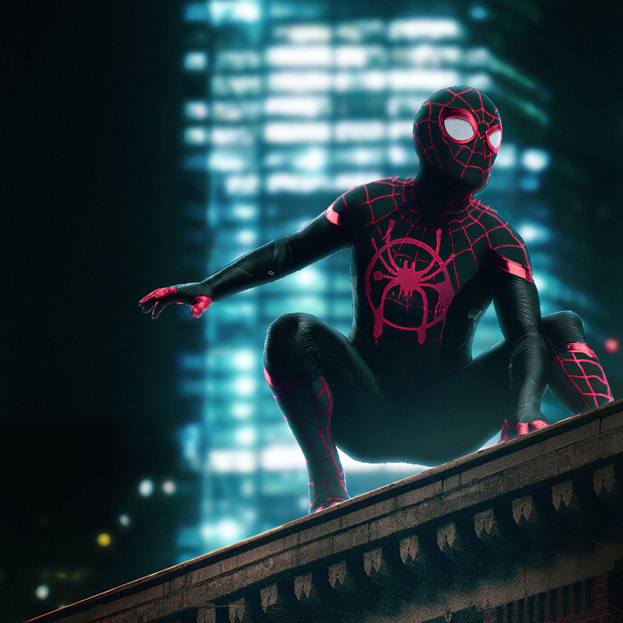 Neon SpiderMan Wallpapers - Top Free Neon SpiderMan Backgrounds ...