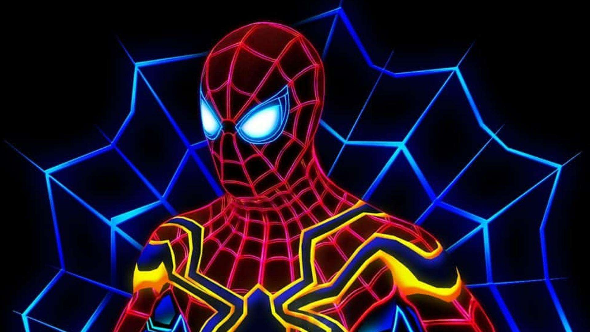 Neon SpiderMan Wallpapers - Top Free Neon SpiderMan Backgrounds ...