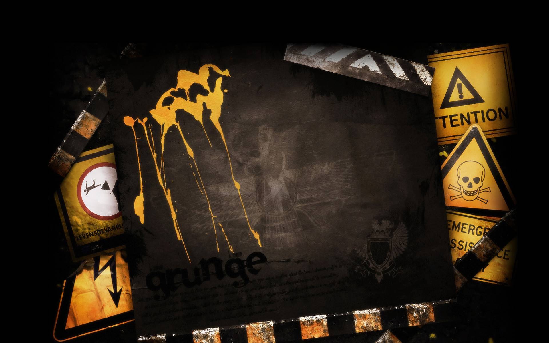 Danger Sign Wallpapers - Top Free Danger Sign Backgrounds - WallpaperAccess