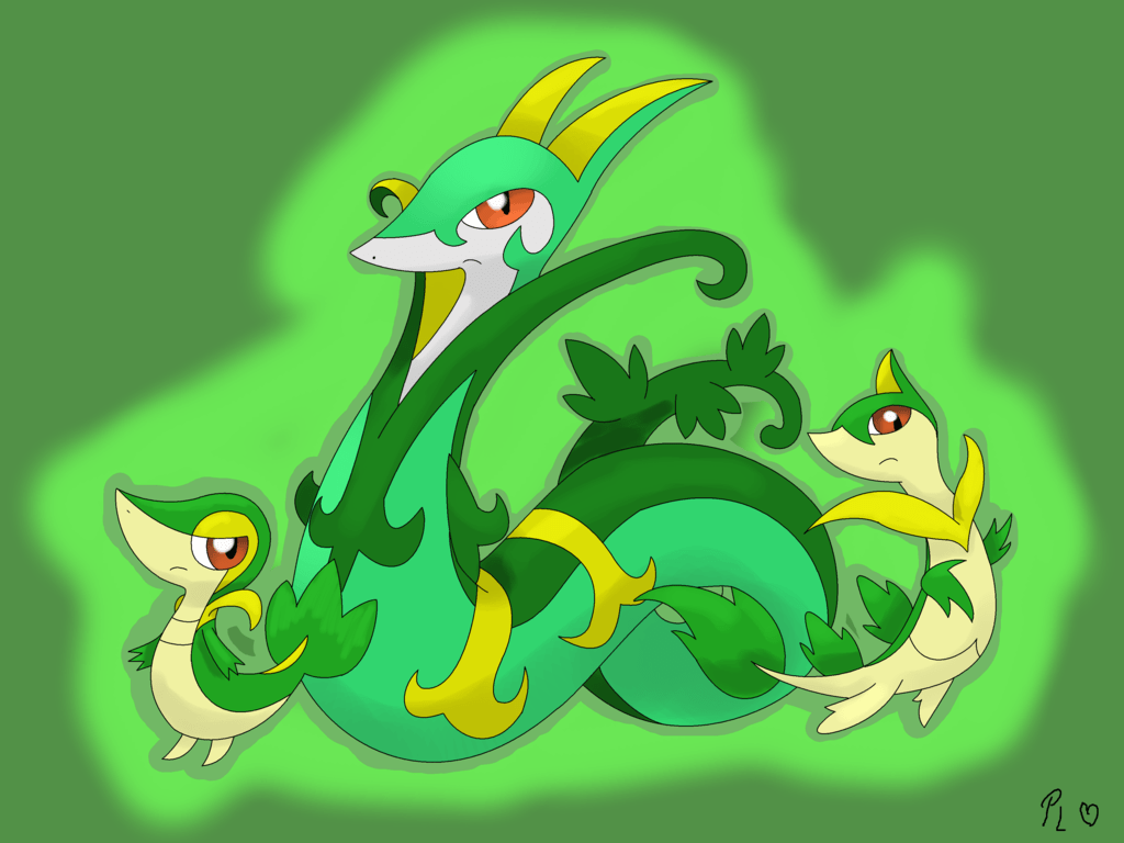 Snivy Wallpapers - Top Free Snivy Backgrounds - WallpaperAccess