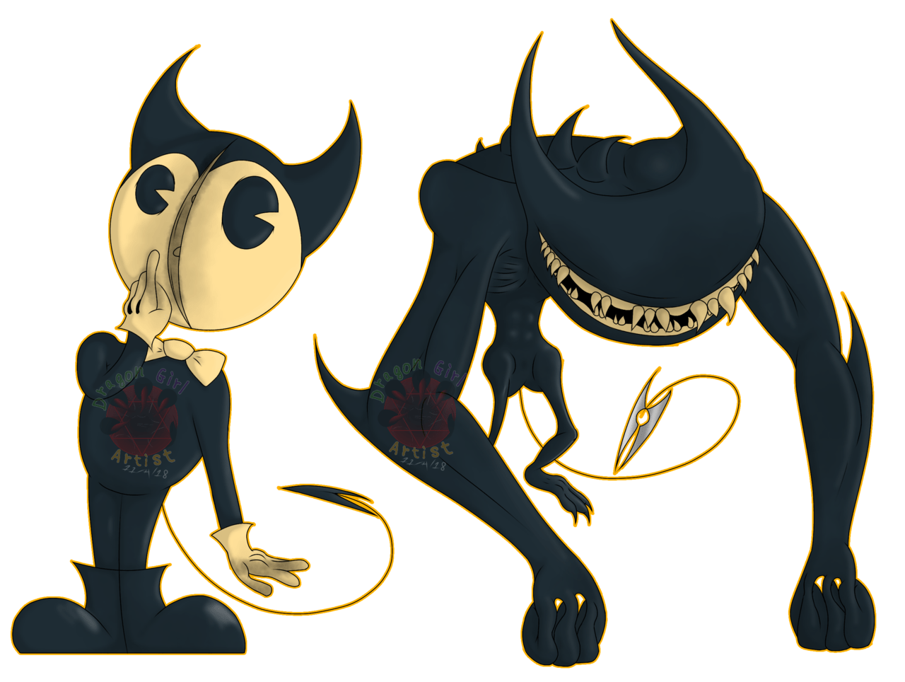 Beast Bendy Wallpapers - Top Free Beast Bendy Backgrounds - WallpaperAccess