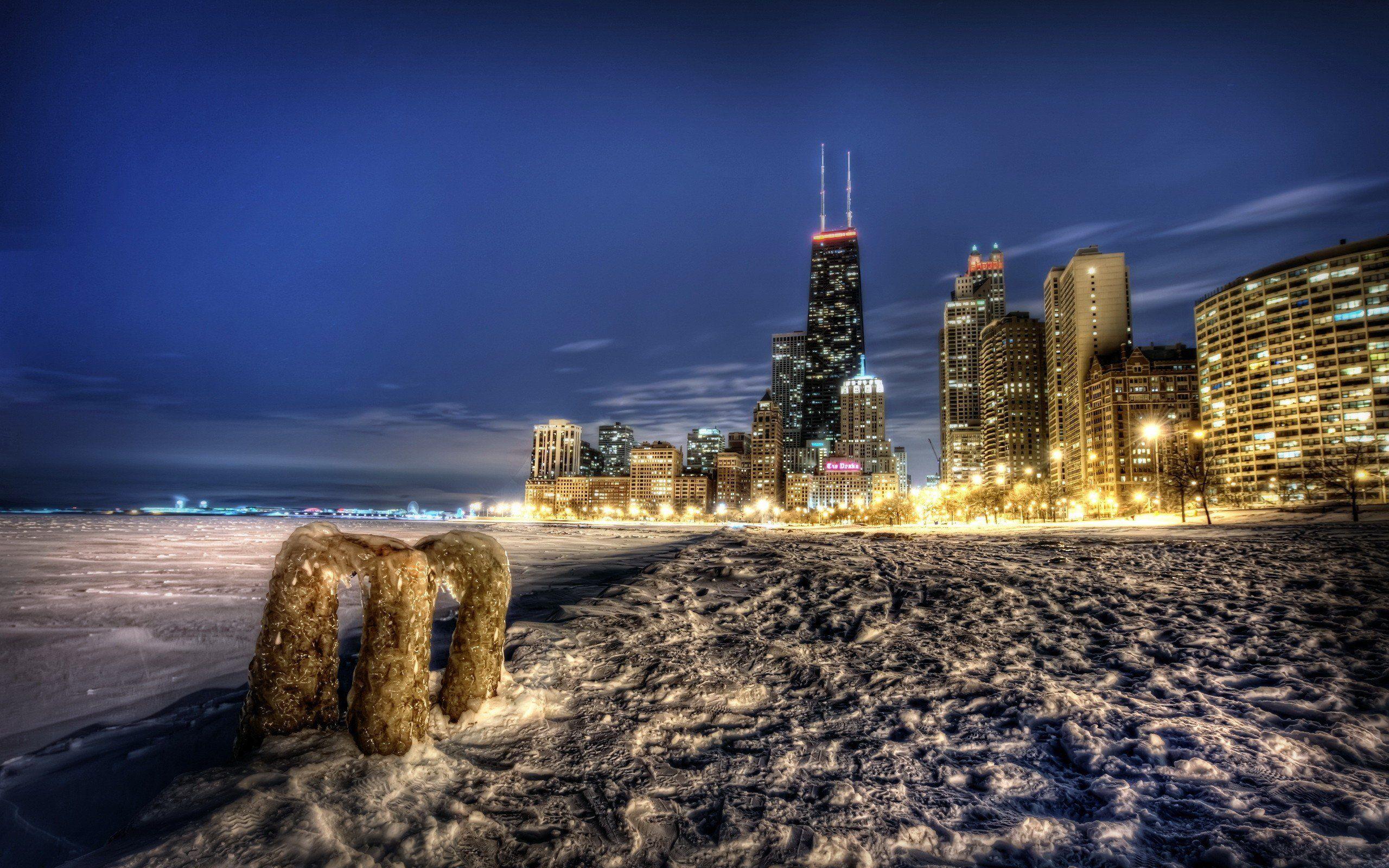 Chicago Lights Wallpapers - Top Free Chicago Lights Backgrounds ...