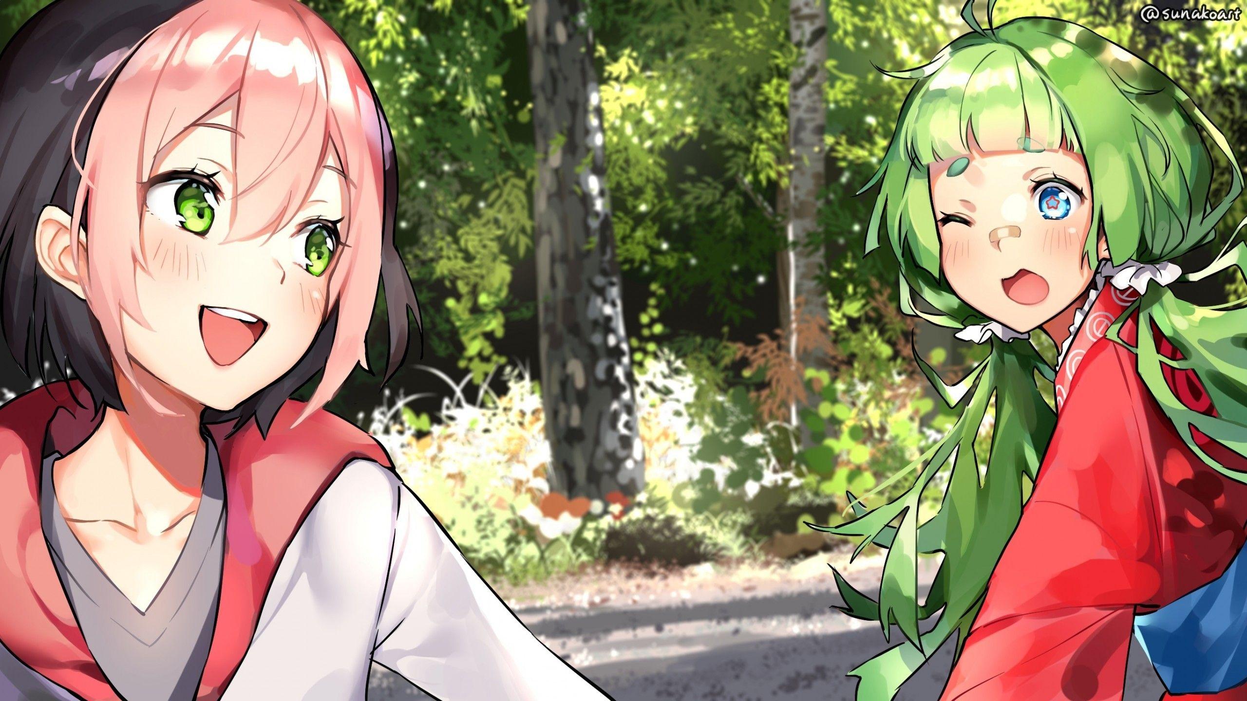 Green Hair Girl Wallpapers - Top Free Green Hair Girl Backgrounds ...