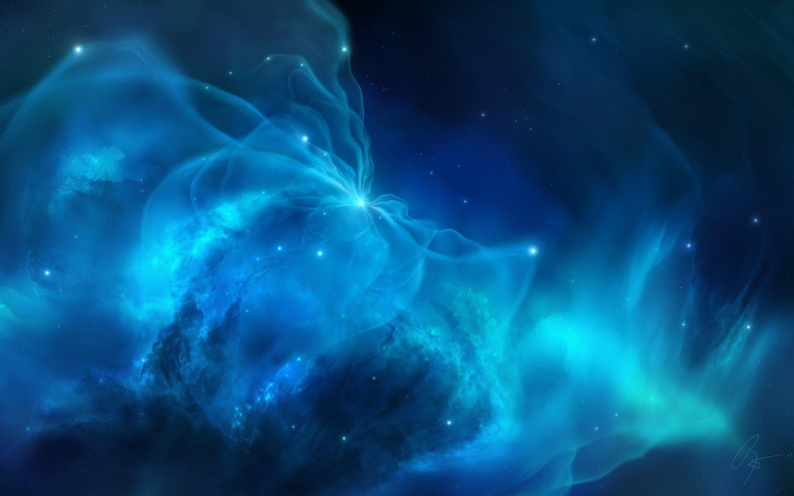 Blue Nebula Wallpapers - Top Free Blue Nebula Backgrounds - WallpaperAccess