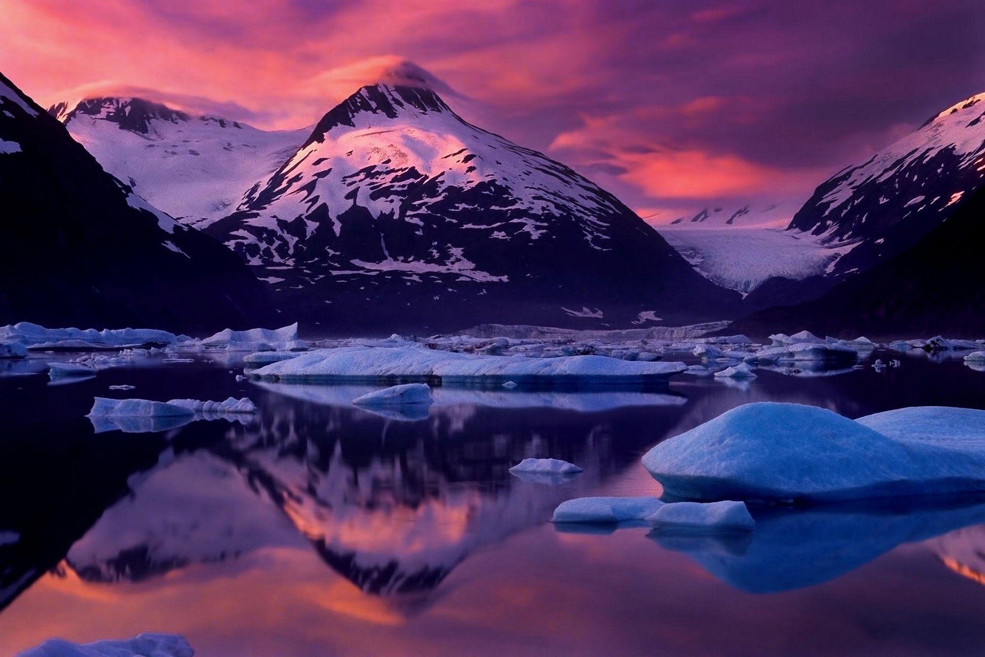 Alaska Sunset Wallpapers - Top Free Alaska Sunset Backgrounds ...