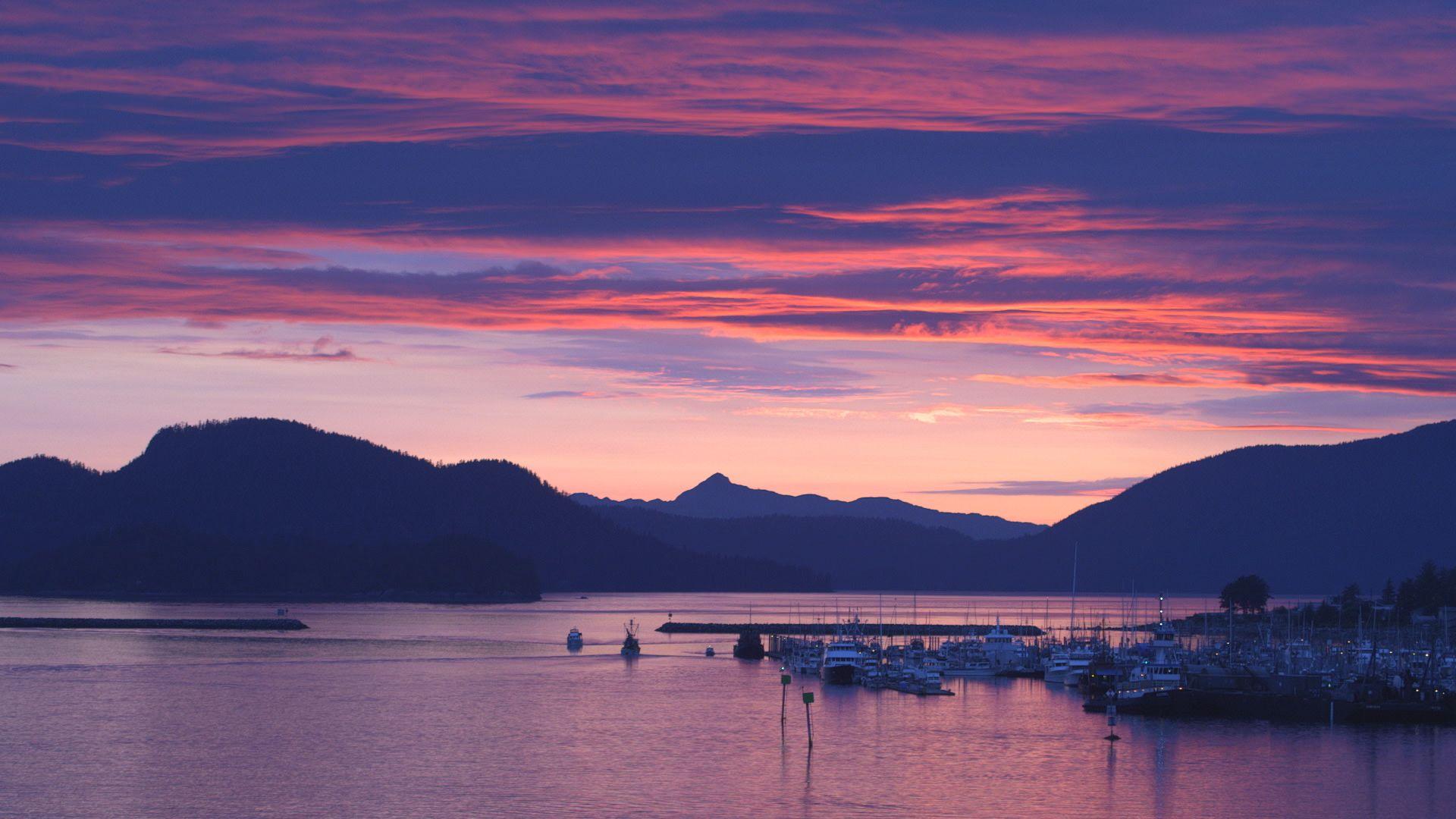 Alaska Sunset Wallpapers - Top Free Alaska Sunset Backgrounds ...