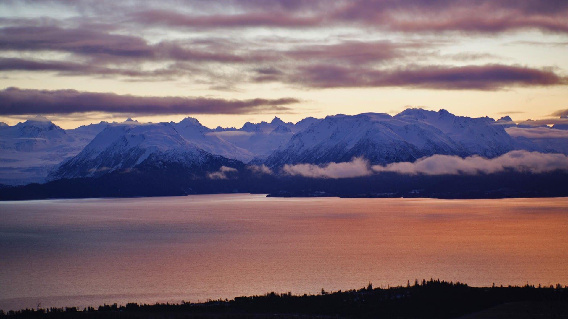 Alaska Sunset Wallpapers - Top Free Alaska Sunset Backgrounds ...