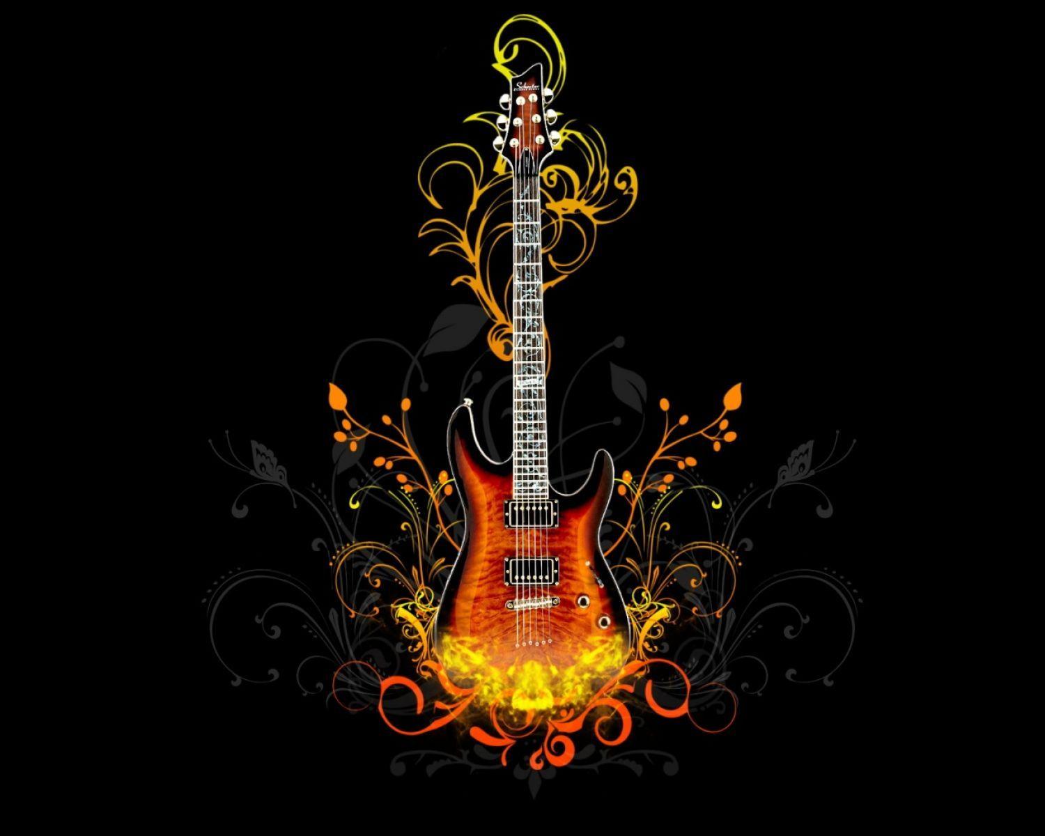 Abstract Guitar Wallpapers - Top Free Abstract Guitar Backgrounds ...