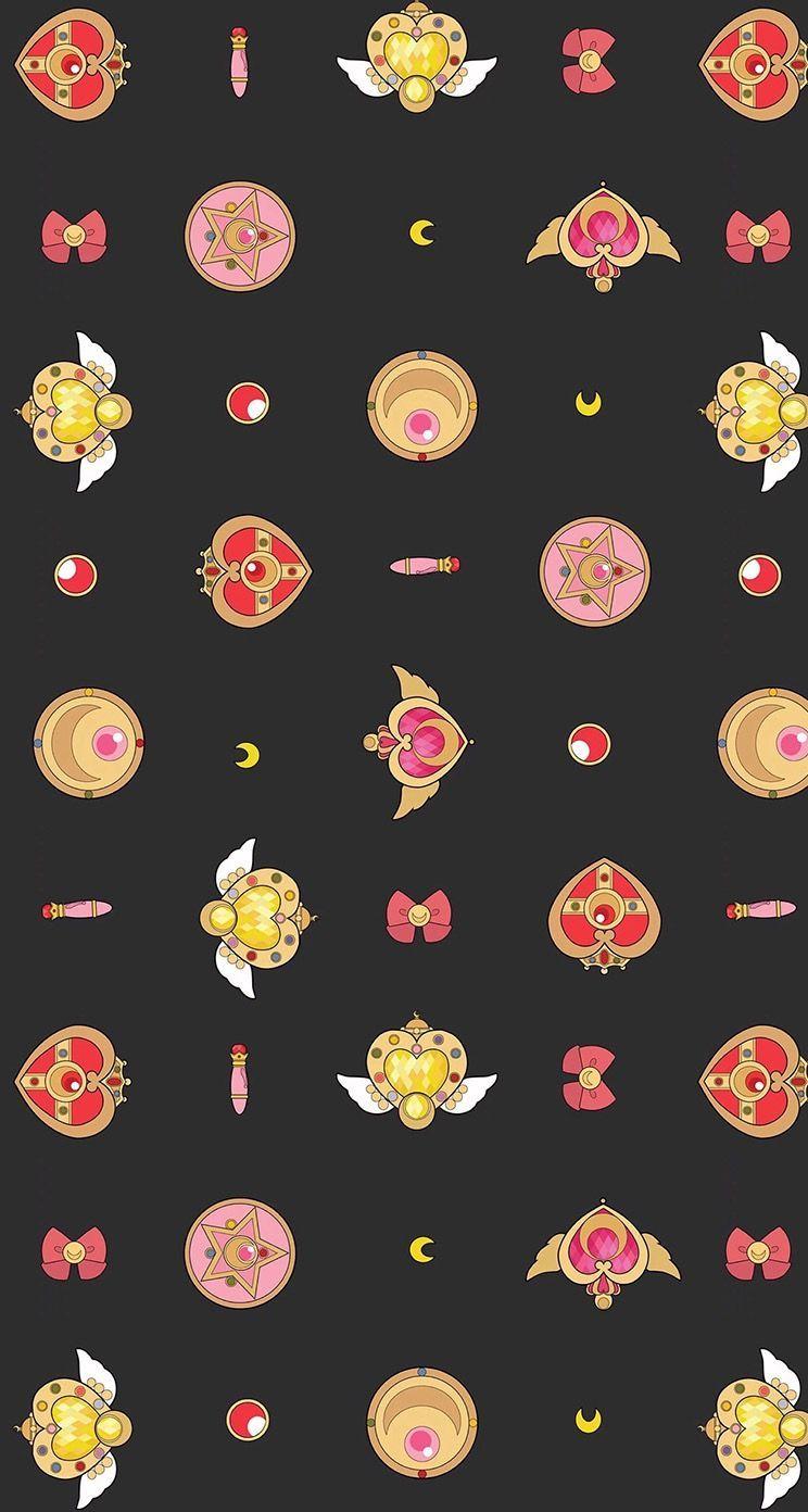 Sailor Moon Pattern Wallpapers - Top Free Sailor Moon Pattern ...