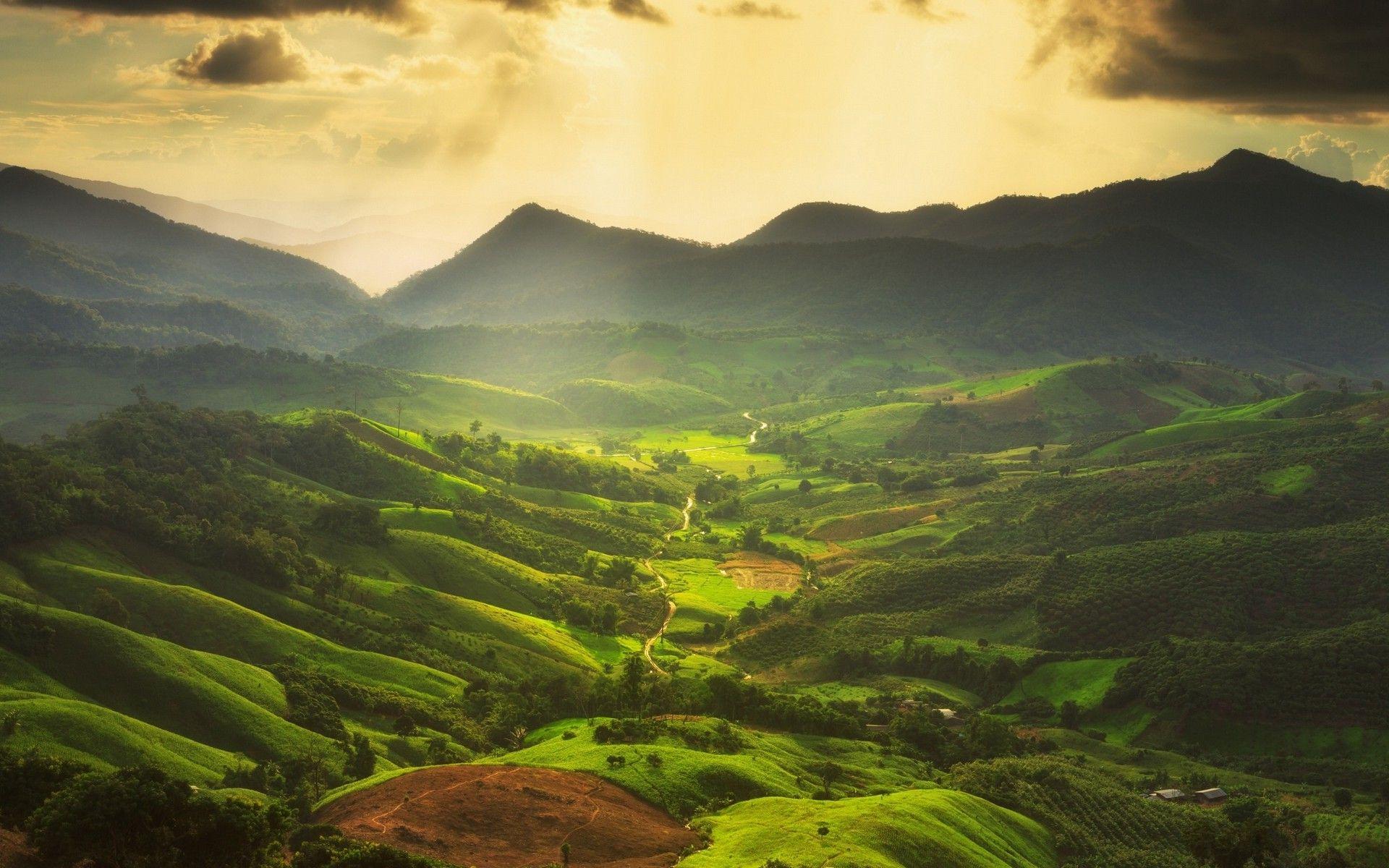 Green Sunrise Wallpapers - Top Free Green Sunrise Backgrounds ...