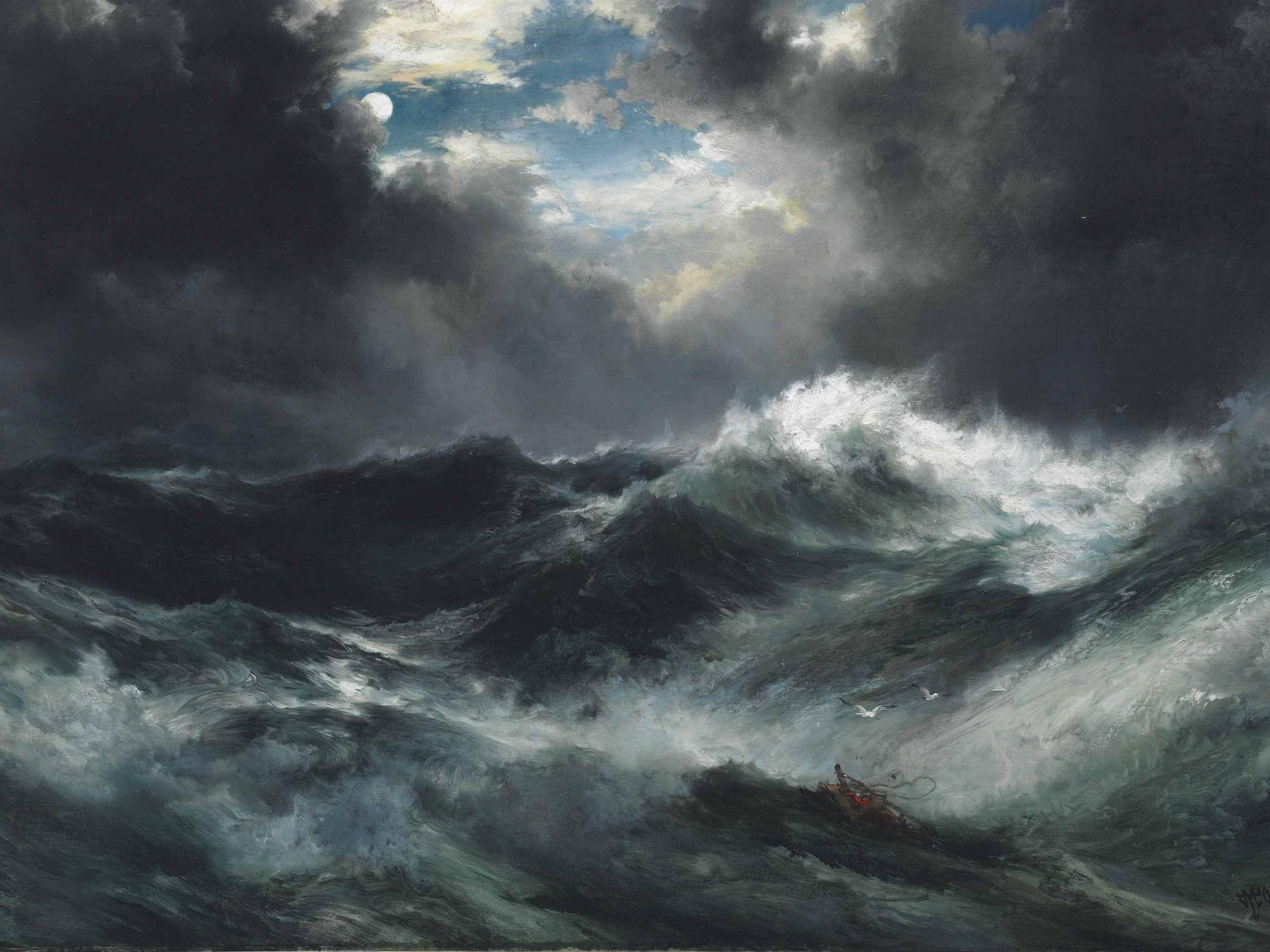 Wave Painting Wallpapers - Top Free Wave Painting Backgrounds ...