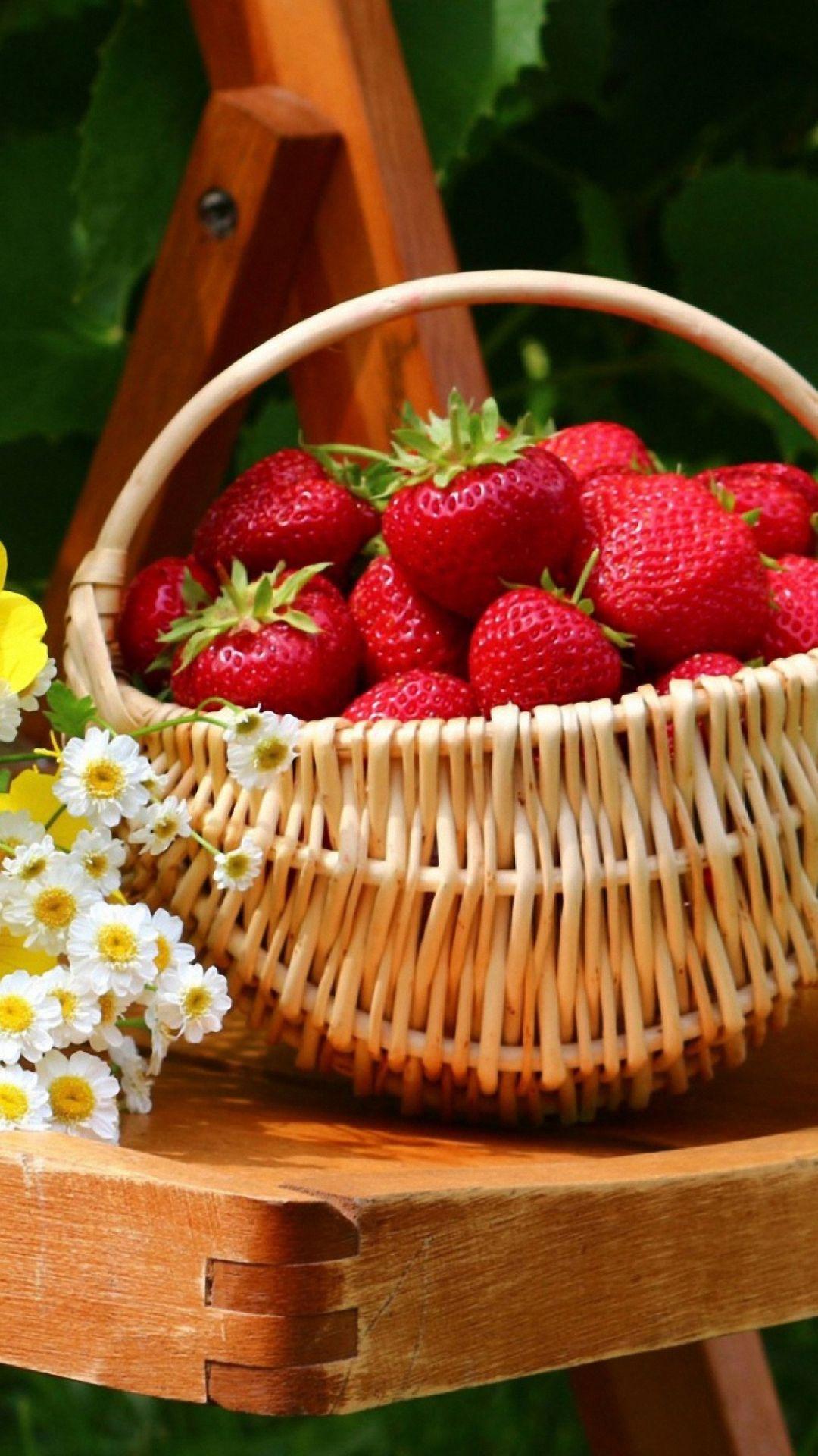 Strawberry iPhone Wallpapers - Top Free Strawberry iPhone Backgrounds ...