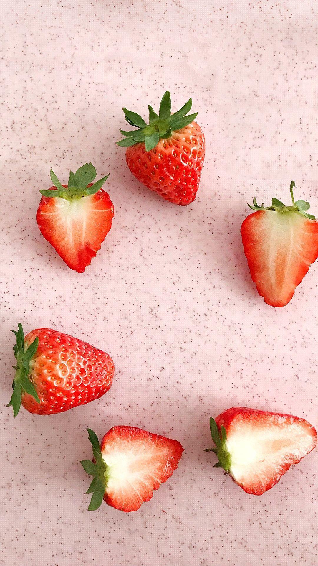 Strawberry iPhone Wallpapers - Top Free Strawberry iPhone Backgrounds ...