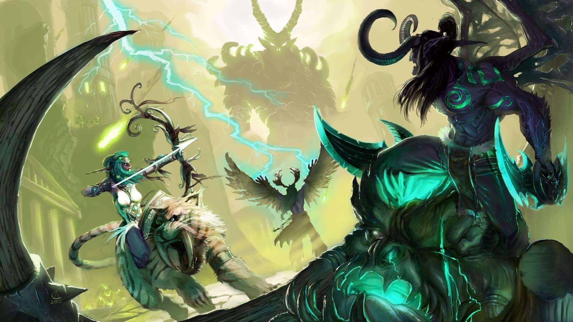 World of Warcraft Demon Hunter Wallpapers - Top Free World of Warcraft ...