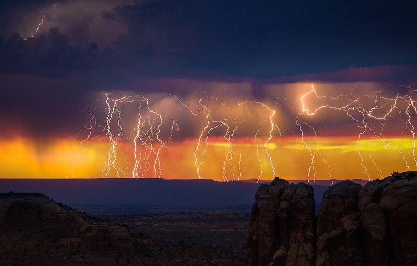 Desert Lightning Wallpapers - Top Free Desert Lightning Backgrounds ...