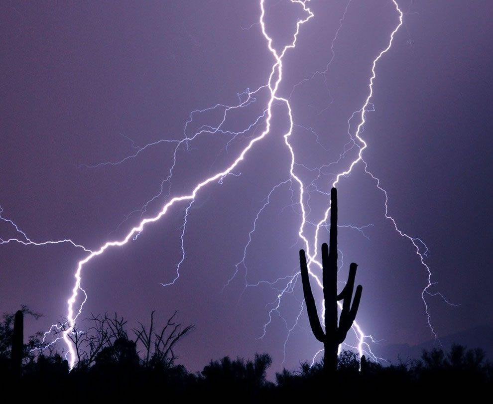 Desert Lightning Wallpapers - Top Free Desert Lightning Backgrounds ...