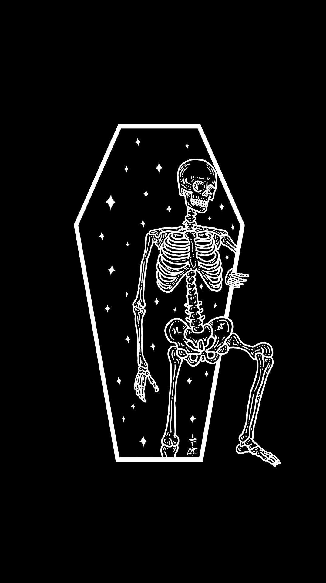 Cute Skeleton iPhone Wallpapers - Top Free Cute Skeleton iPhone ...