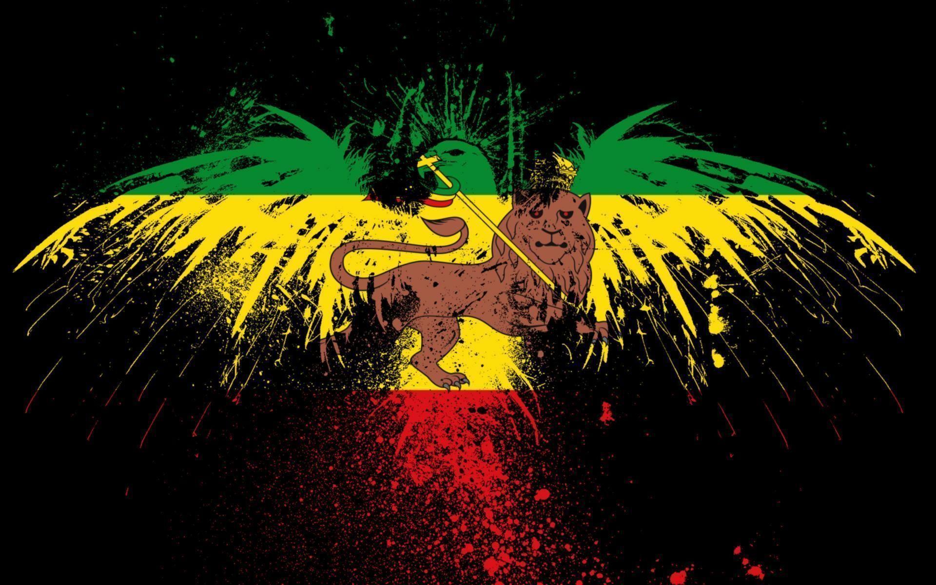 Reggae Lion Wallpapers - Top Free Reggae Lion Backgrounds - WallpaperAccess