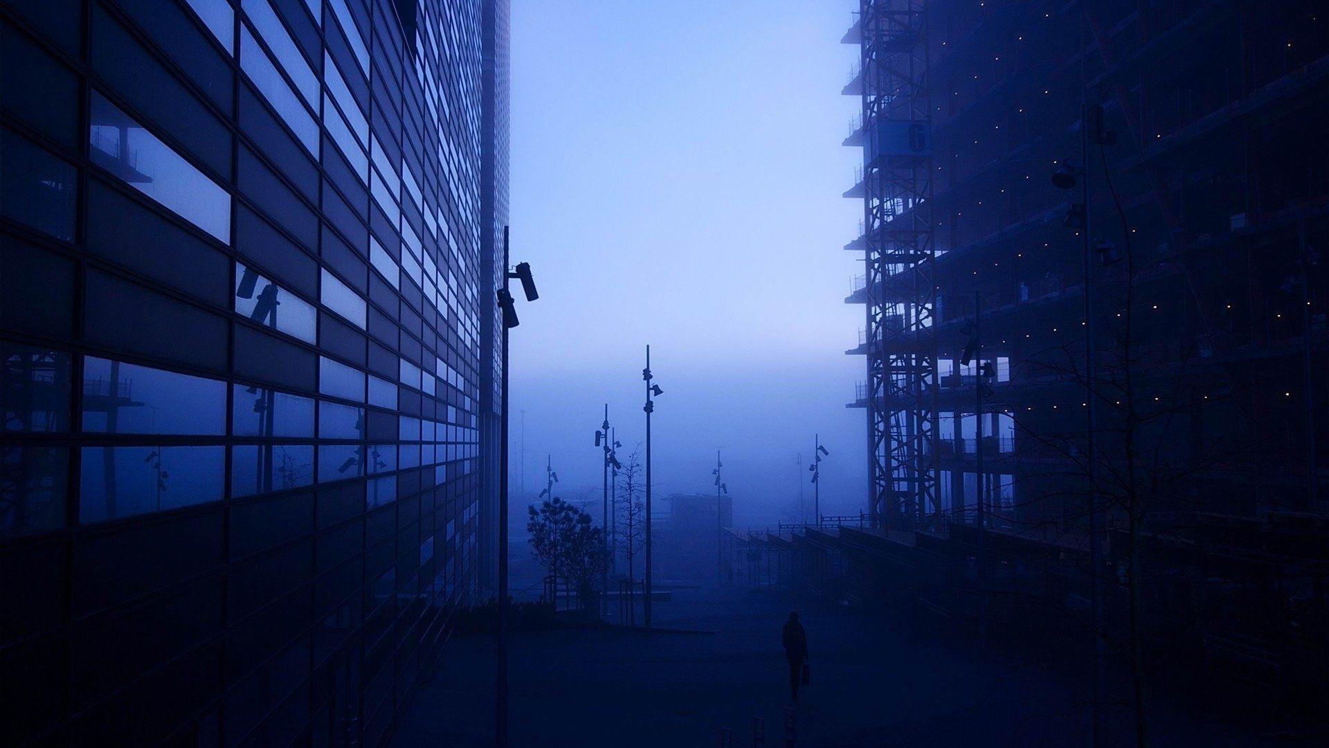 Dark Blue Aesthetic Computer Wallpapers - Top Free Dark Blue Aesthetic ...