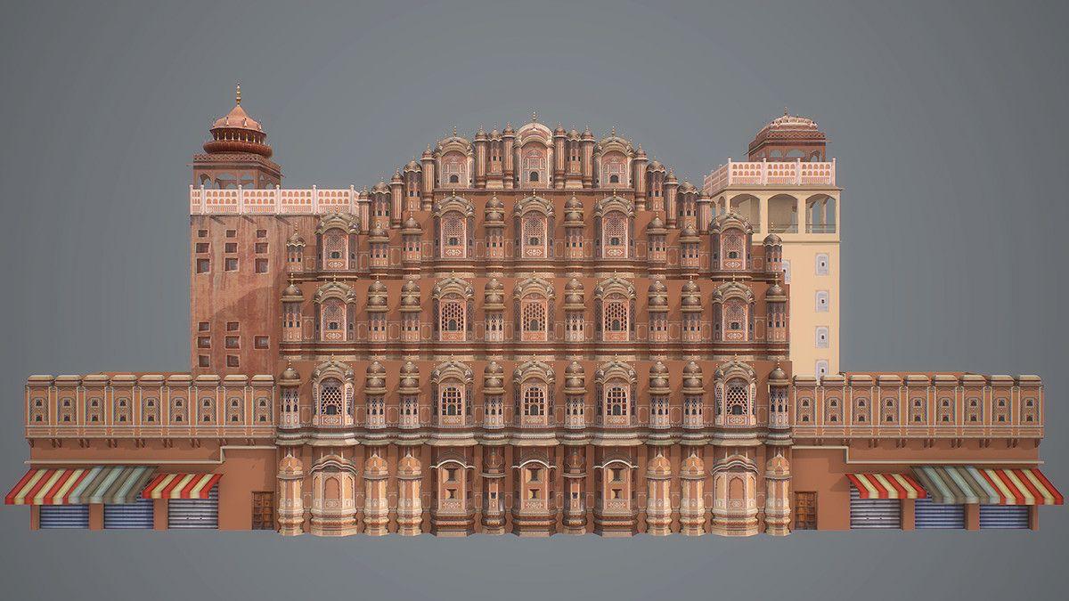 Hawa Mahal Wallpapers - Top Free Hawa Mahal Backgrounds - WallpaperAccess