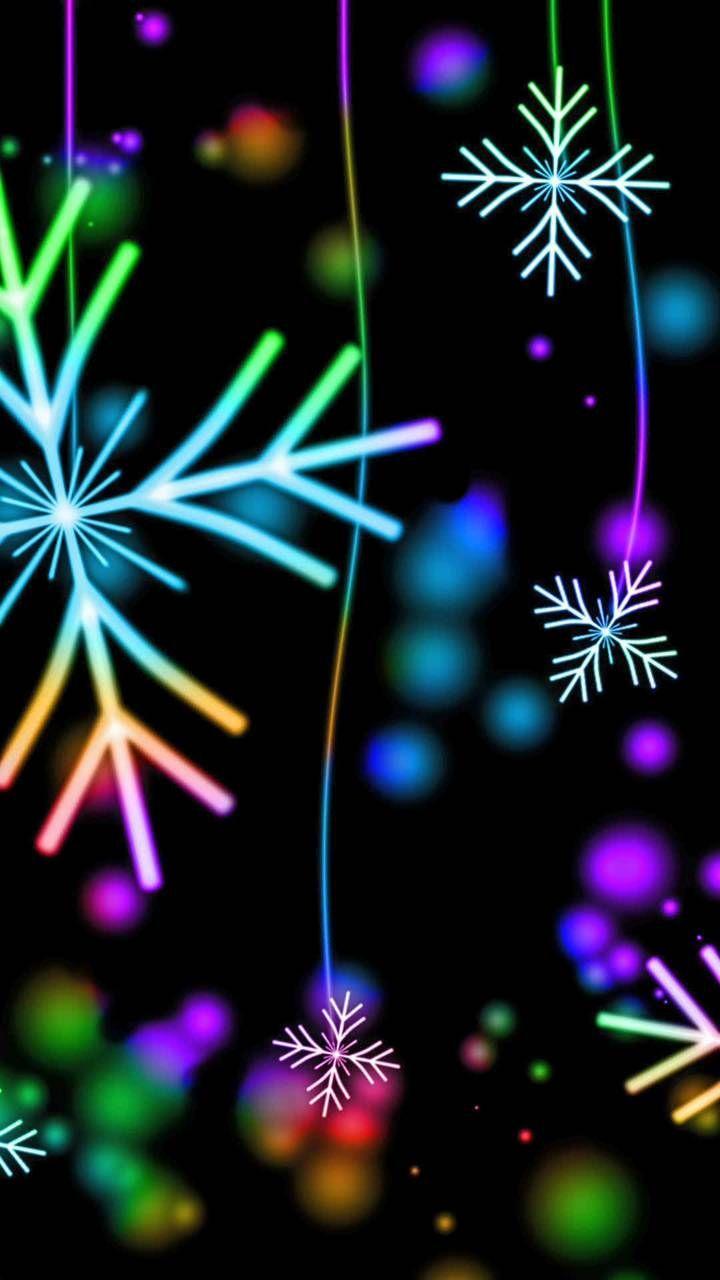 Neon Snowflake Wallpapers - Top Free Neon Snowflake Backgrounds ...