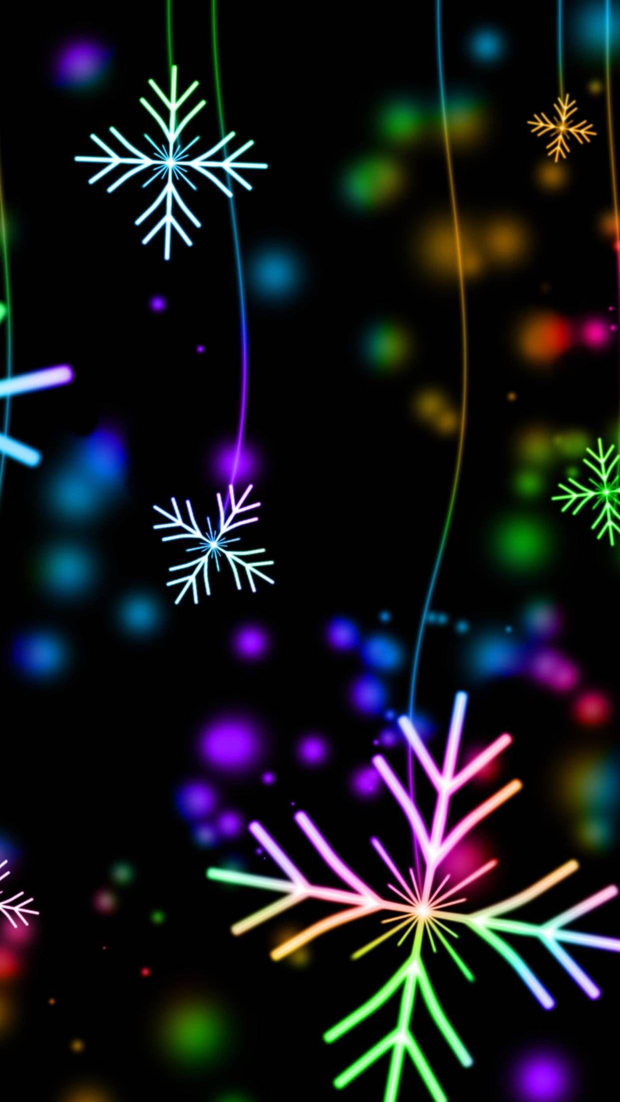 Neon Snowflake Wallpapers - Top Free Neon Snowflake Backgrounds ...